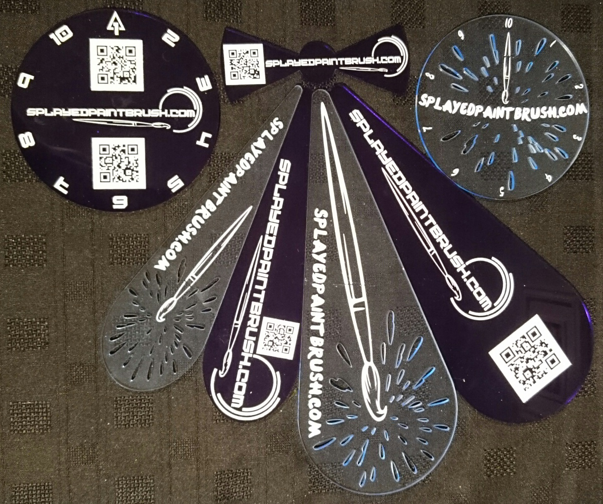 Infinity Templates | Splayed Paint Brush