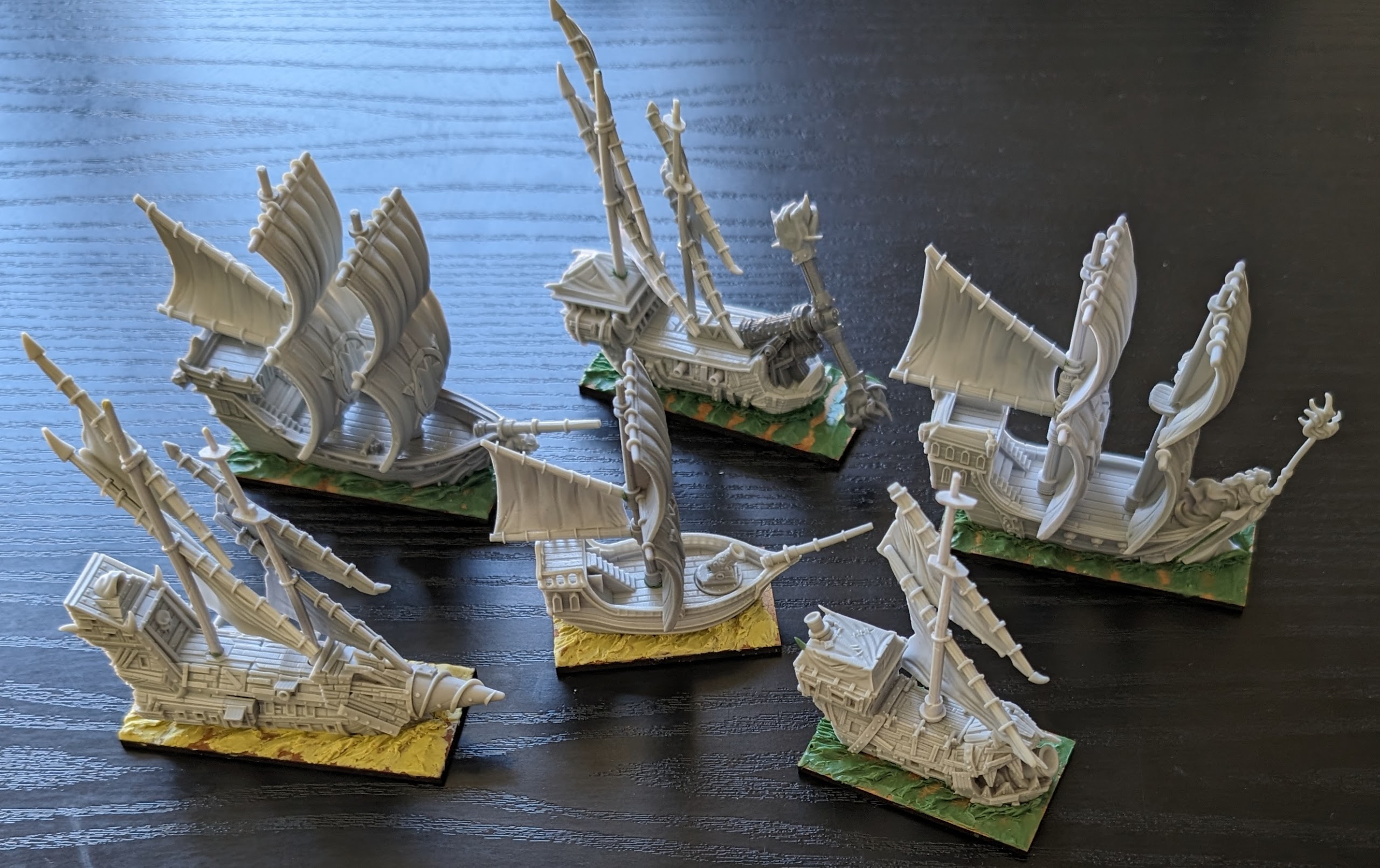 Mantic Armada Orc Fleet | Splayed Paint Brush